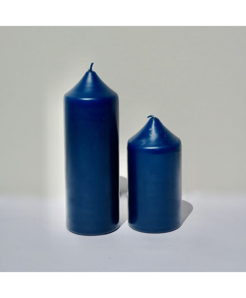 Bougie Ambiance Bleu marine (Format L) - Elouane par Une parenthèse bougie